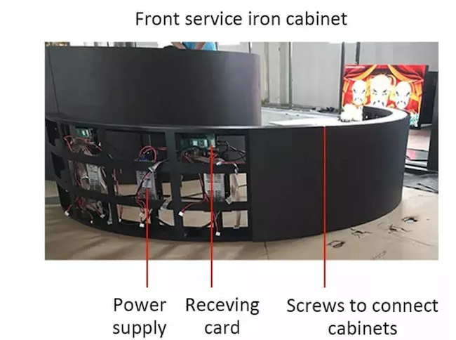 Flexible Commercial Display Panel Indoor P2.5 Shopping Mall Retail ...