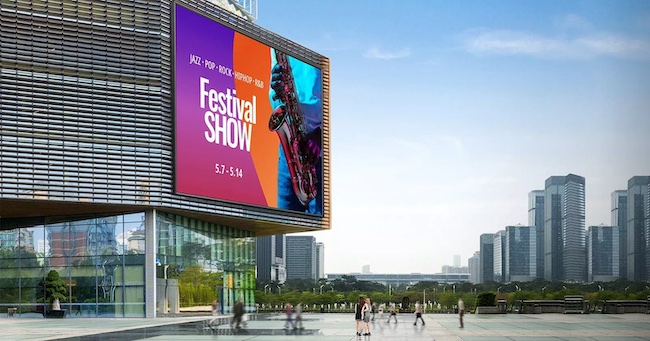 3D Outdoor LED TV Advertising Displays Waterproof P10mm