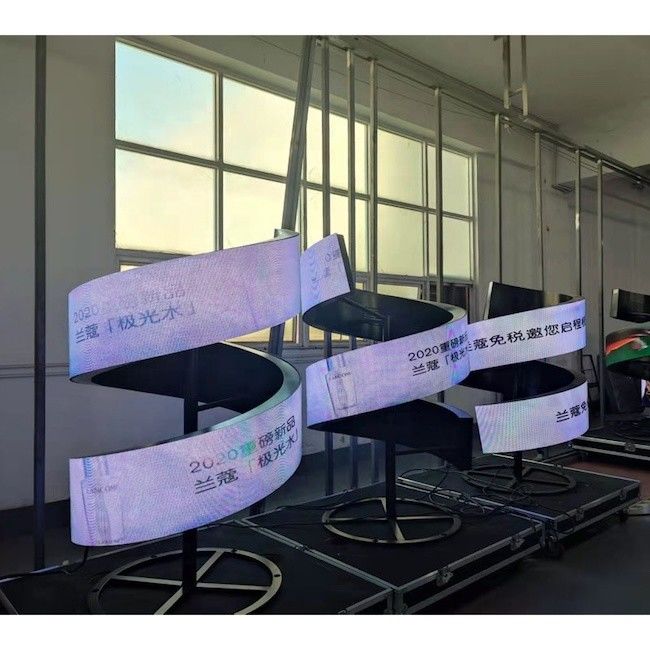Flexible Commercial Display Panel Indoor P2.5 Shopping Mall Retail ...